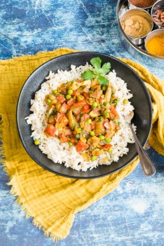 Meal Plans Make Vegetables Taste Even Better + Plant Based Mushroom Masala