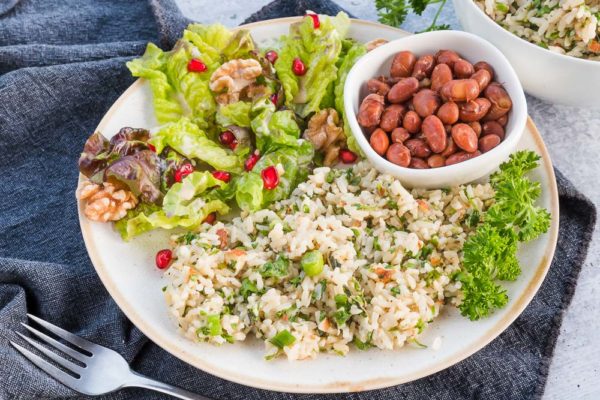 Instant Pot Nutty Herb Rice
