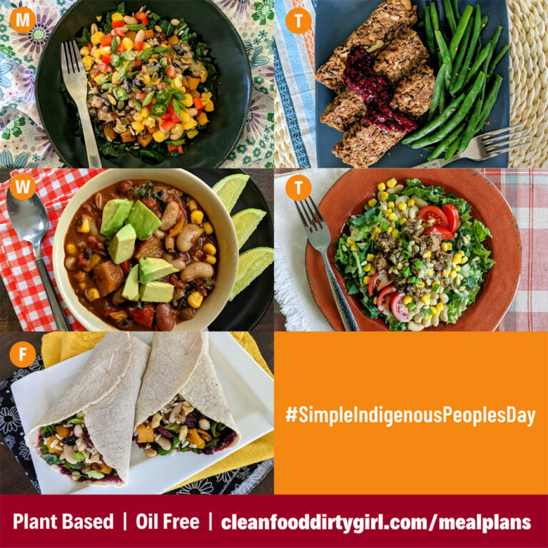 Indigenous Peoples' Day Meal Plan | Clean Food Dirty Girl