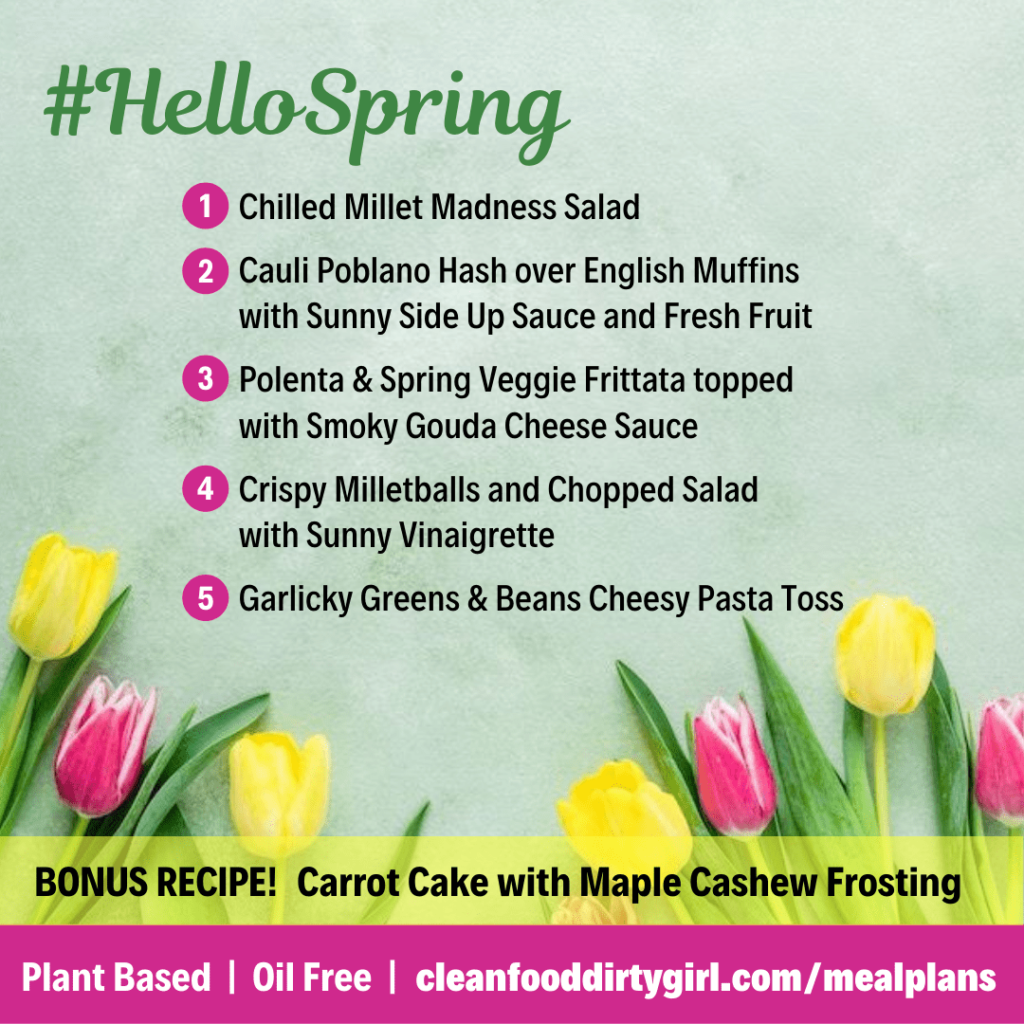 Spring Celebration Meal Plan - Healthy Recipes for Spring