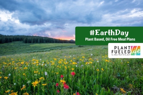 Earth Day Plant Based Meal Plan | Vegan & Oil-Free