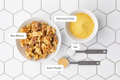 Fancy Avo Toast with Walnut Parm