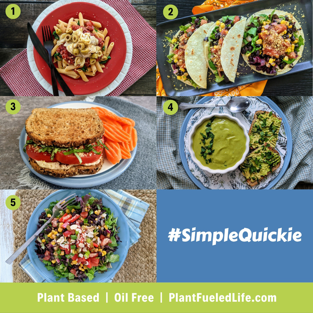 Quickie Plant Based Meal Plan