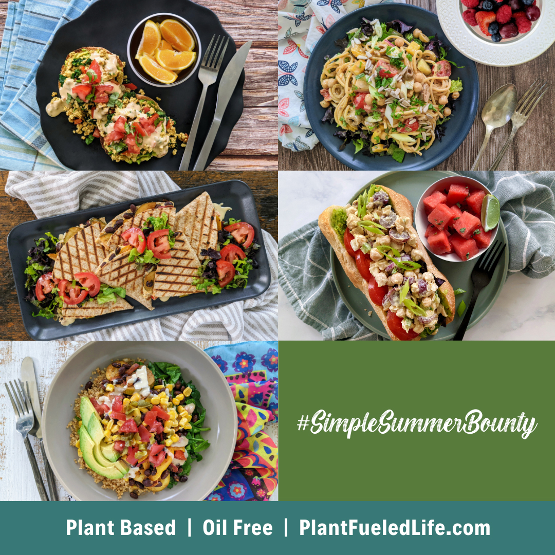 Summer Bounty | Whole Food Plant Based Meal Plan