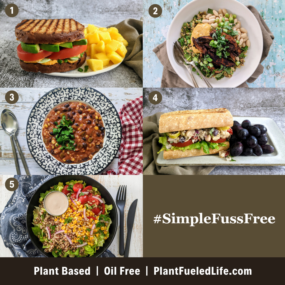 Fast Plant Based Meal Plan
