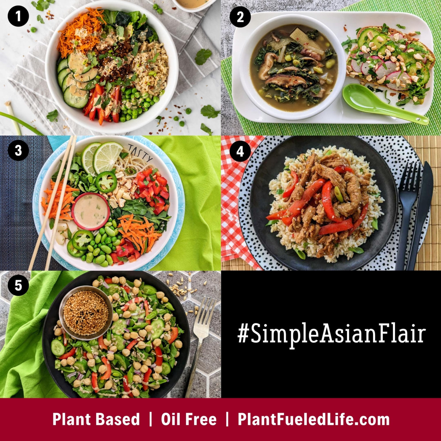 Asian Flair Plant Based Meal Plan | Whole Foods | Vegan