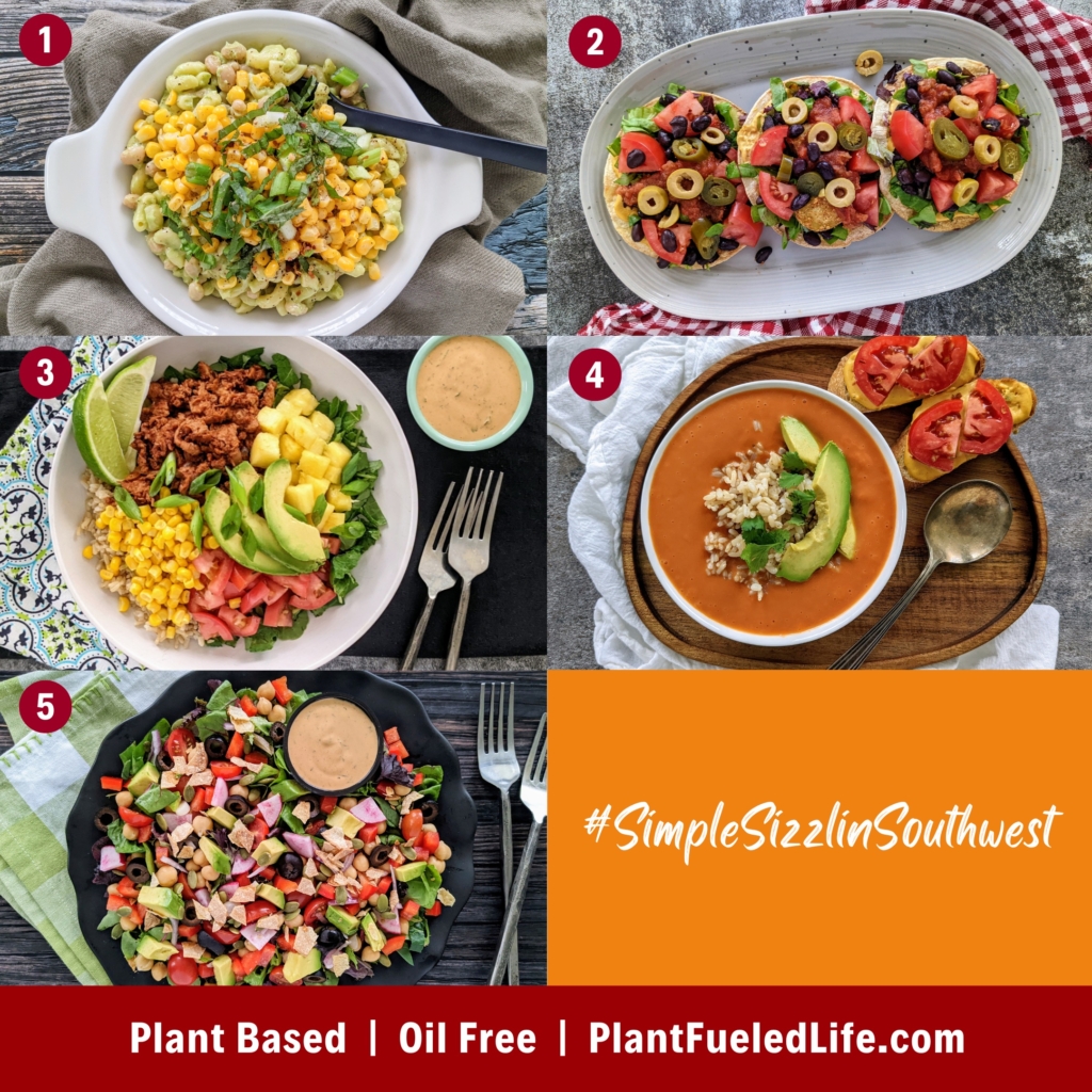 Sizzlin' Southwest | Whole Food Plant Based Meal Plan