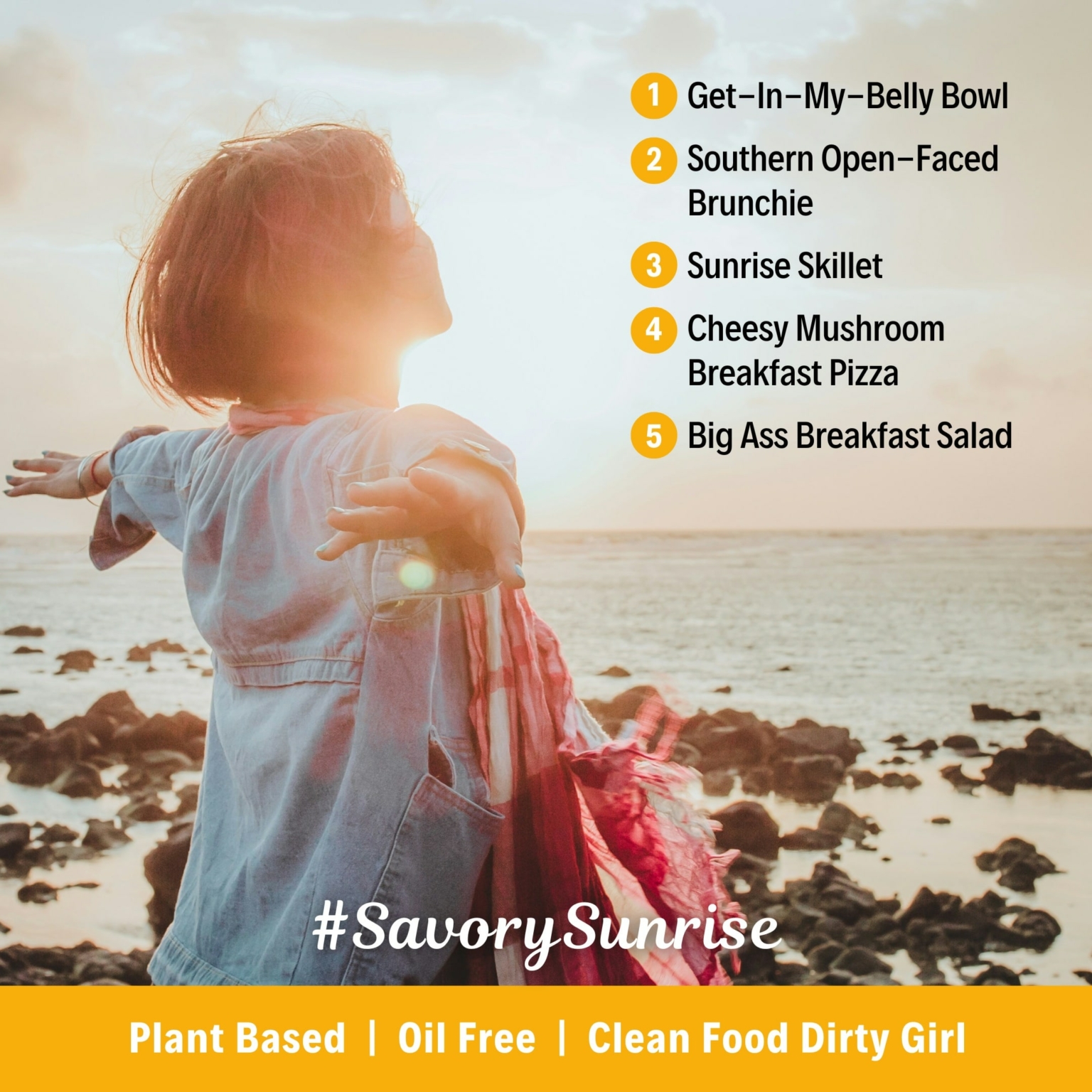 Savory Sunrise | Plant Based Breakfast Meal Plan