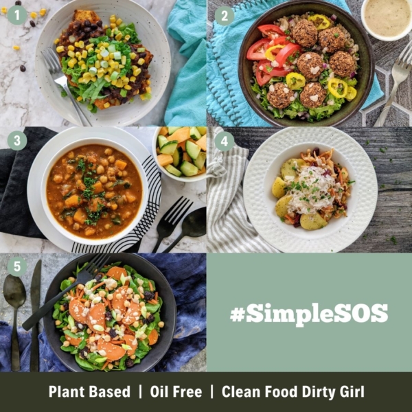 SOS Plant-Based Meal Plan