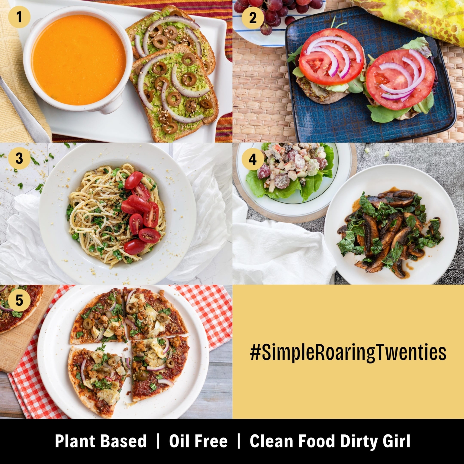 Roaring Twenties | Flapper-Era Plant-Based Meal Plan
