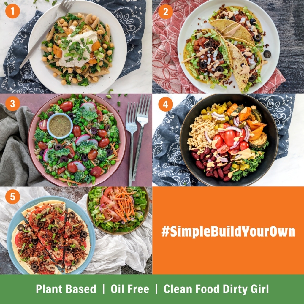 Build Your Own | Plant-Based Dinner Meal Plan