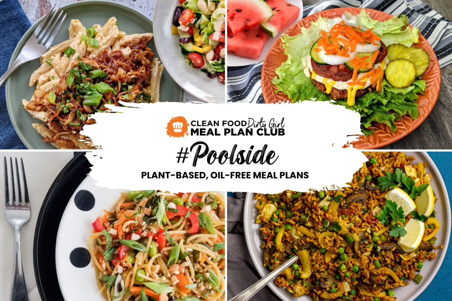 Poolside Easy Plant Based Meal Plan