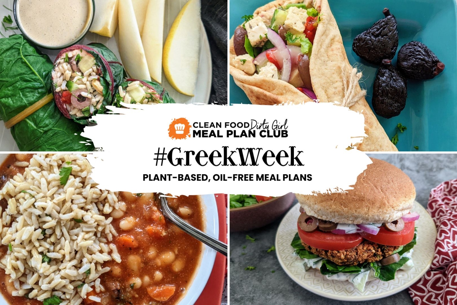 Greek Week Vegan Meal Plan | Whole Food & Delicious